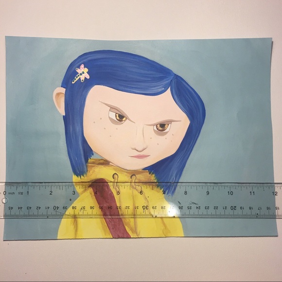 Disney | Wall Decor | Coraline Painting | Poshmark